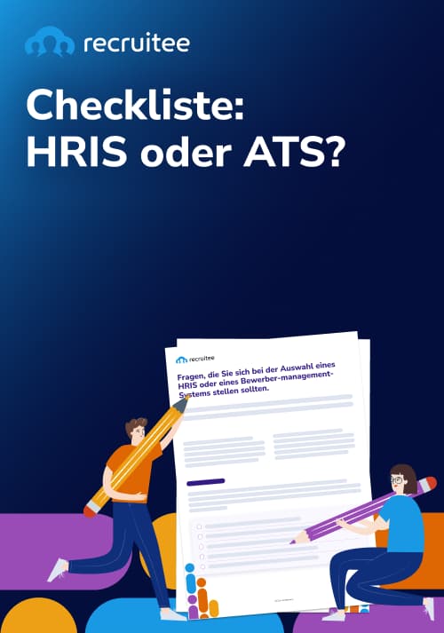 Entscheidungsfindung: HRIS oder ATS? [Checkliste]